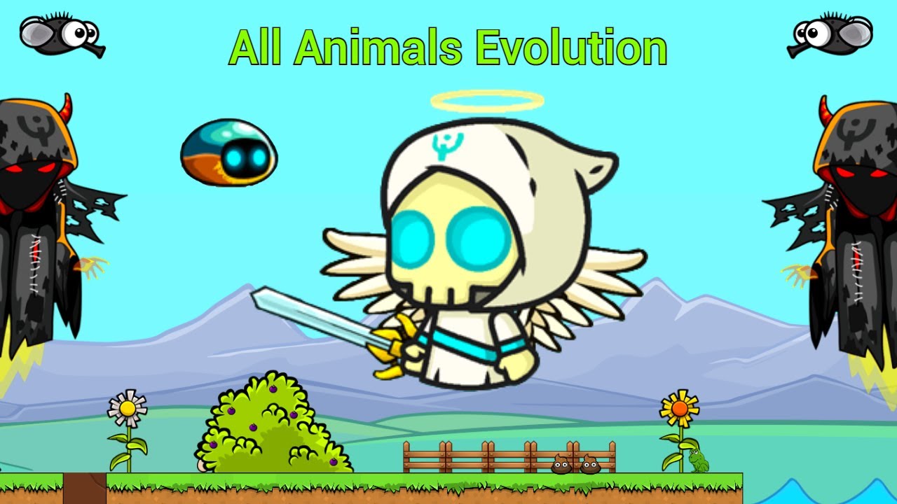All Animals Evolution And The Archangel Reaper (EvoWorld.io) - YouTube