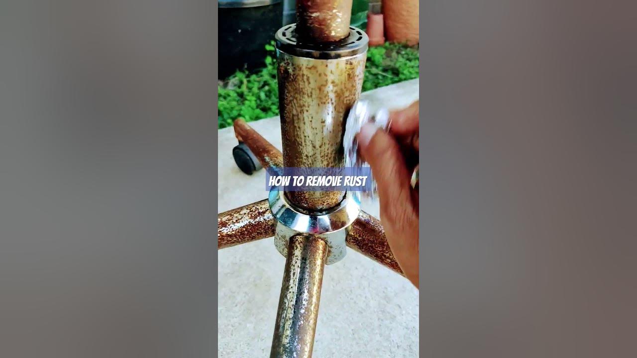 How to Remove Rusty Chrome - YouTube