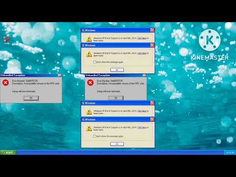 Windows XP Crazy Error