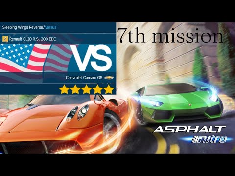 Completing 7th mission of asphalt nitro with 5 stars || How to complete ...