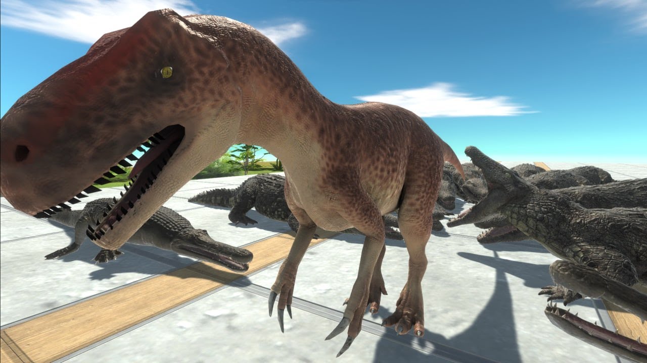 Escape from Deadly Mosasaurus -Animal Revolt Battle Simulator ...