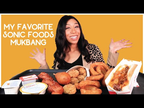 GIANT SONIC FAST FOOD MUKBANG
