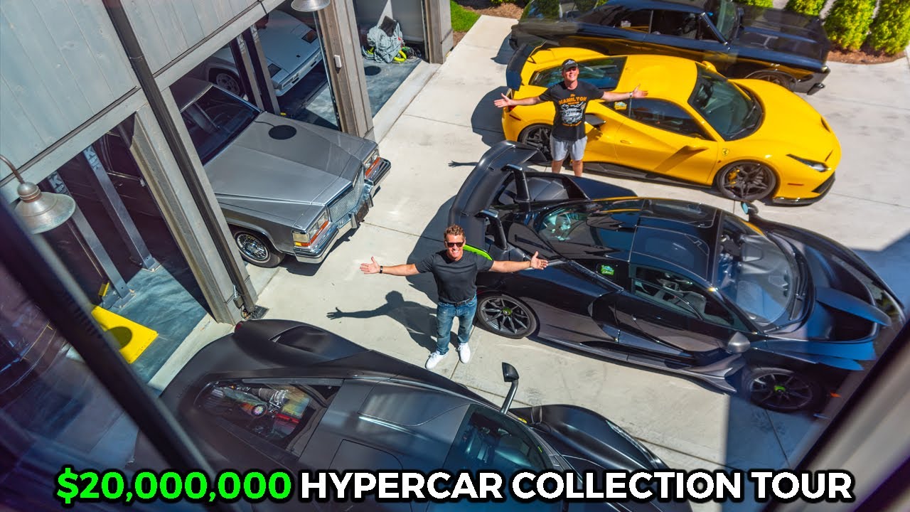 $20,000,000 HYPERCAR COLLECTION TOUR | Cars and Culture on the Road Ep ...