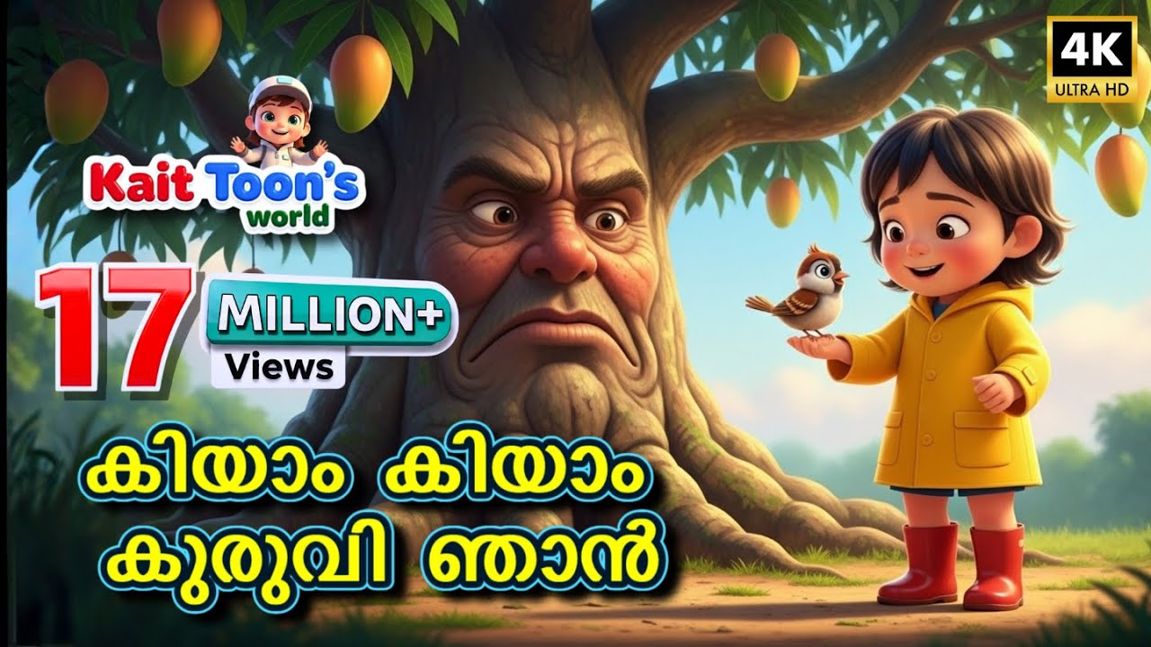 കിയാം കിയാം കുരുവി ഞാൻ | Kiyam Kiyam Kuruvi Njnan | Malayalam Kids ...