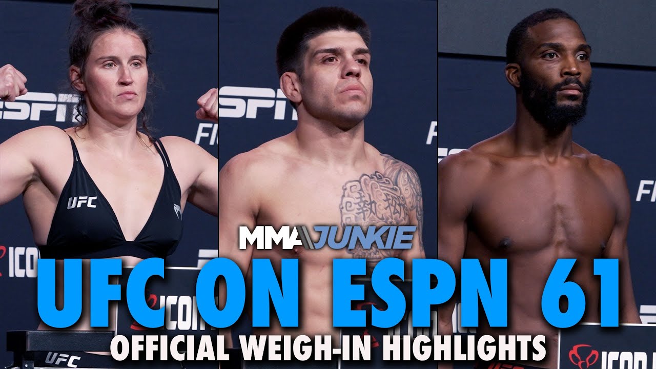 UFC on ESPN 61 Weigh-In Highlights: THREE Fighters Miss, Including 5 ...
