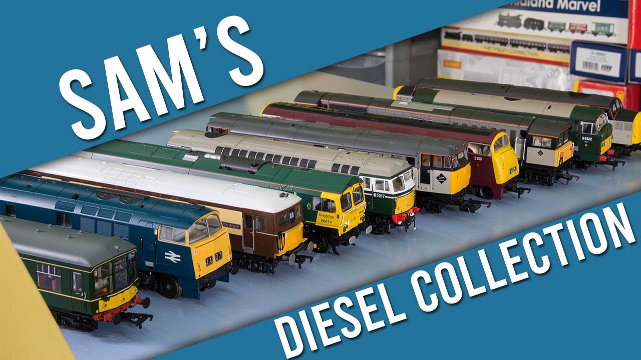 The Diesel and Electrics Model Railway Collection! - YouTube