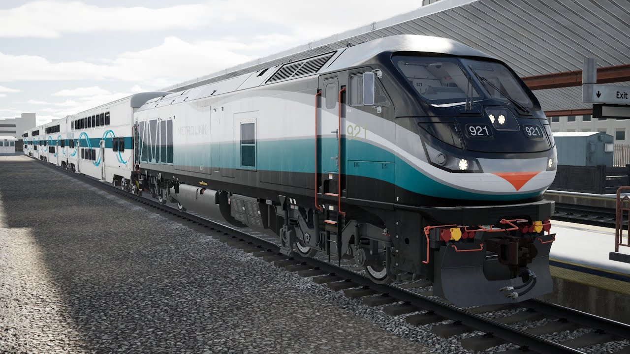 Metrolink EMD F125 | Antelope Valley Line | Train Sim World 4 - YouTube