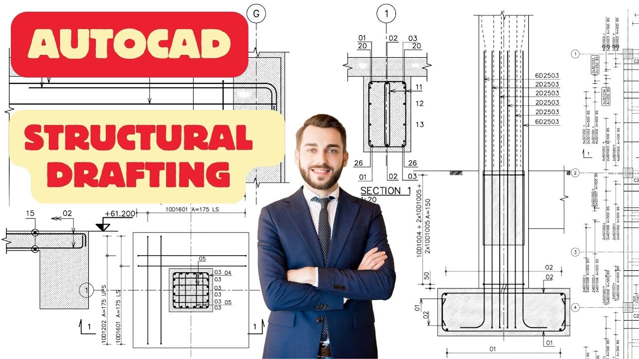 Structural AutoCAD Drafting - YouTube