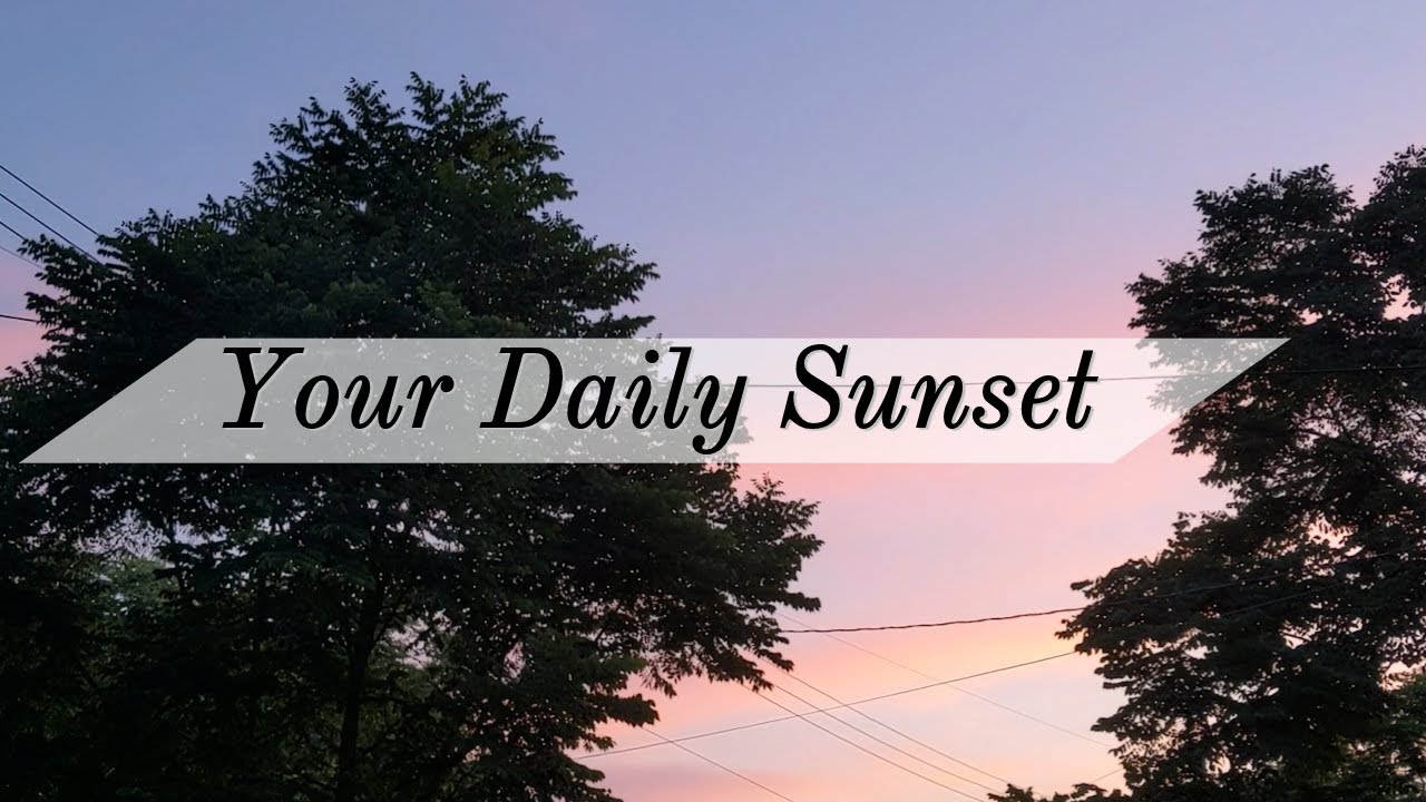 Pink Cloud Sunset | Your Daily Sunset for Sat 3/16/24 #meditation # ...