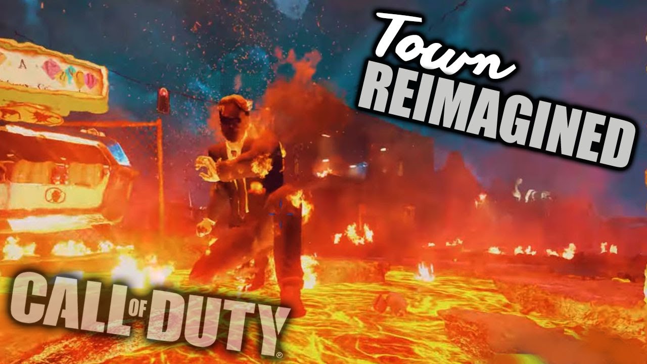 Town Reimagined Zombies (Call of Duty Zombies Map) - YouTube