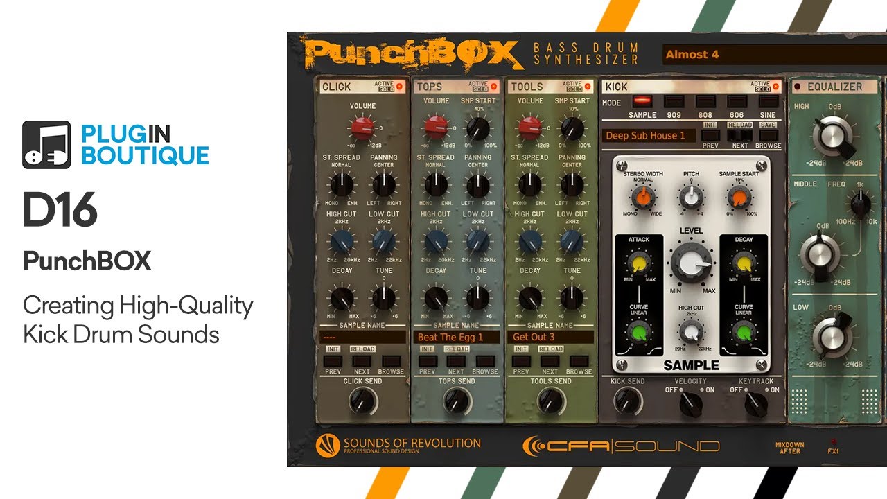 Dancefloor-Crushing Kicks with PunchBOX from D16! - YouTube