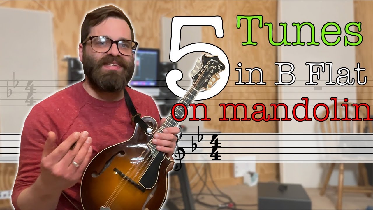 5 tunes in B flat to play on mandolin - YouTube