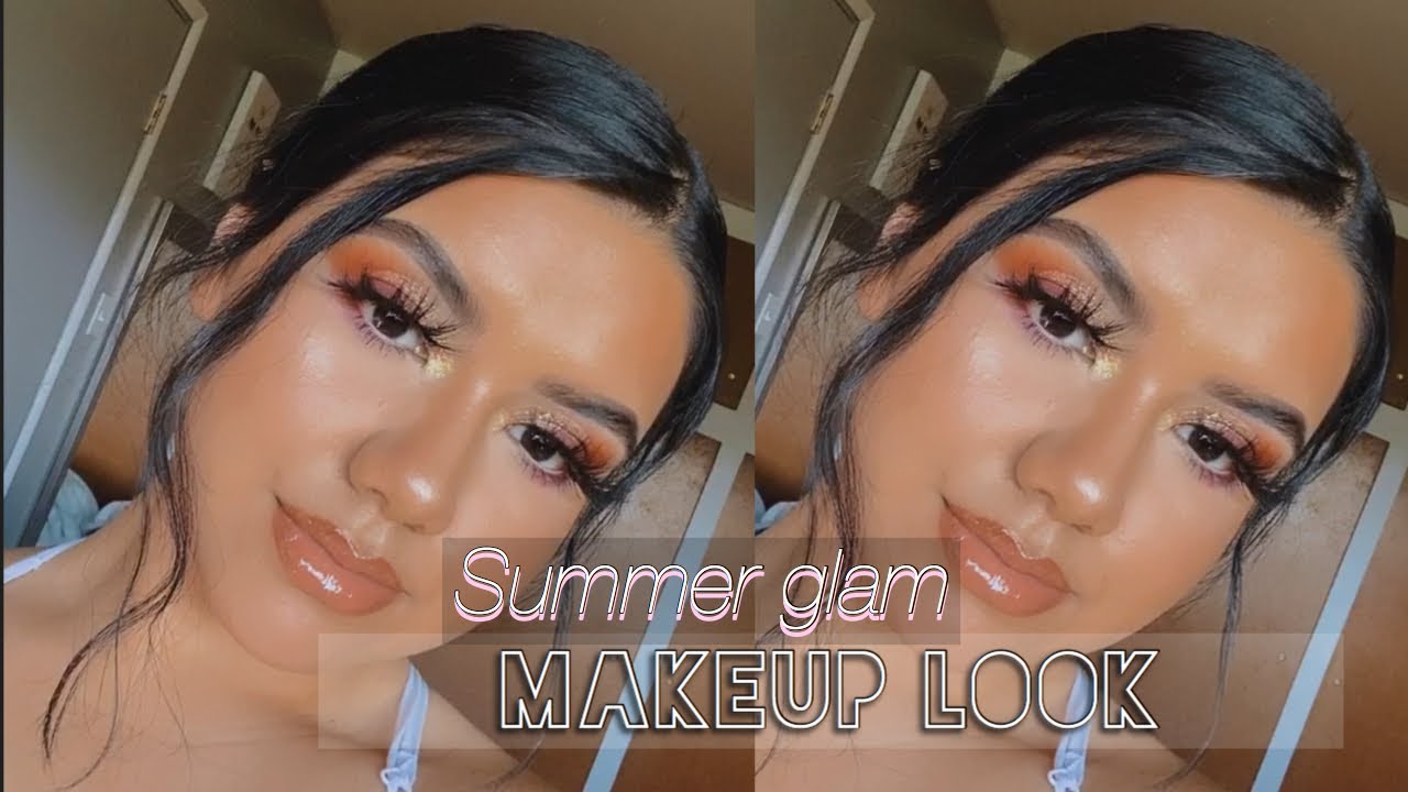 Summer Glam {Using the Daisy Marquez palette} - YouTube