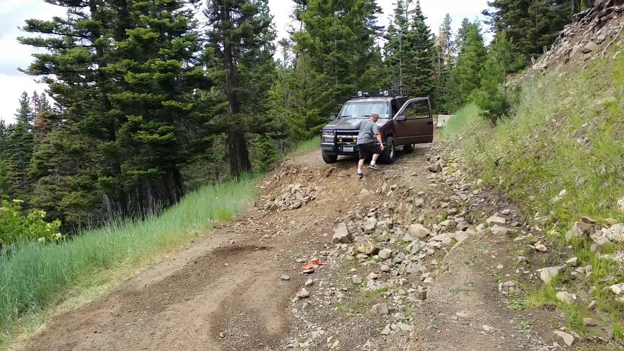 Liberty Road washout - YouTube