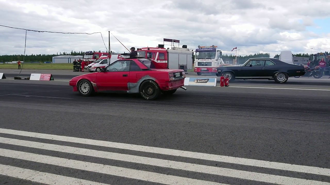 Twincharged AW11 first drag passes, NEW PERSONAL RECORD - YouTube