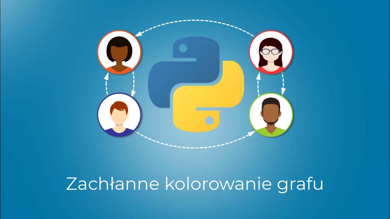 Grafy w Pythonie dla początkujących - Zachłanne kolorowanie grafu - YouTube