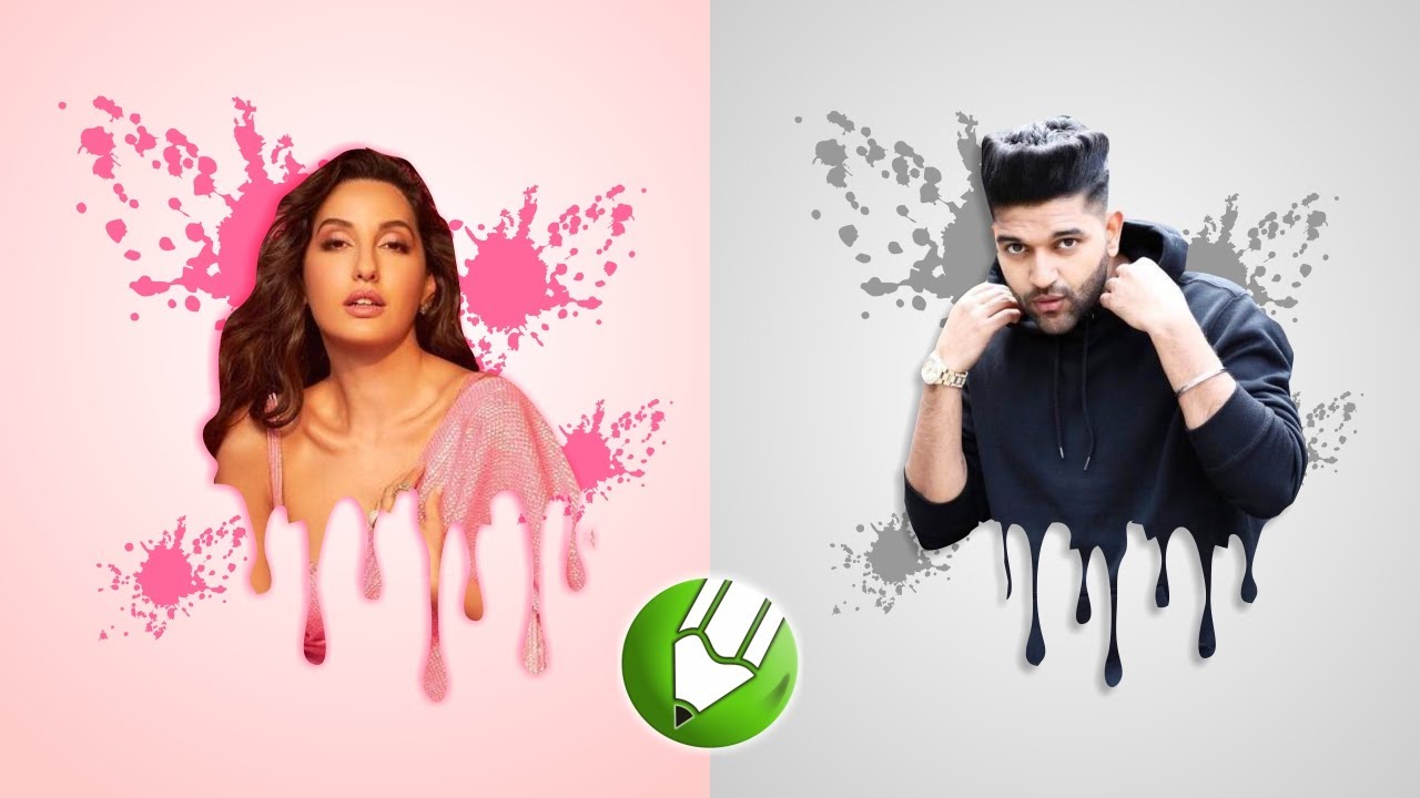 Dripping Effect | Splatter Effect | Corel Draw Tips & Tricks | # ...