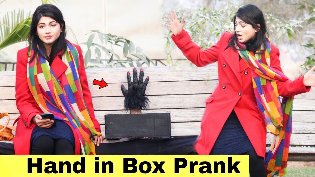 Hand in Box Prank | @HitPranks - YouTube