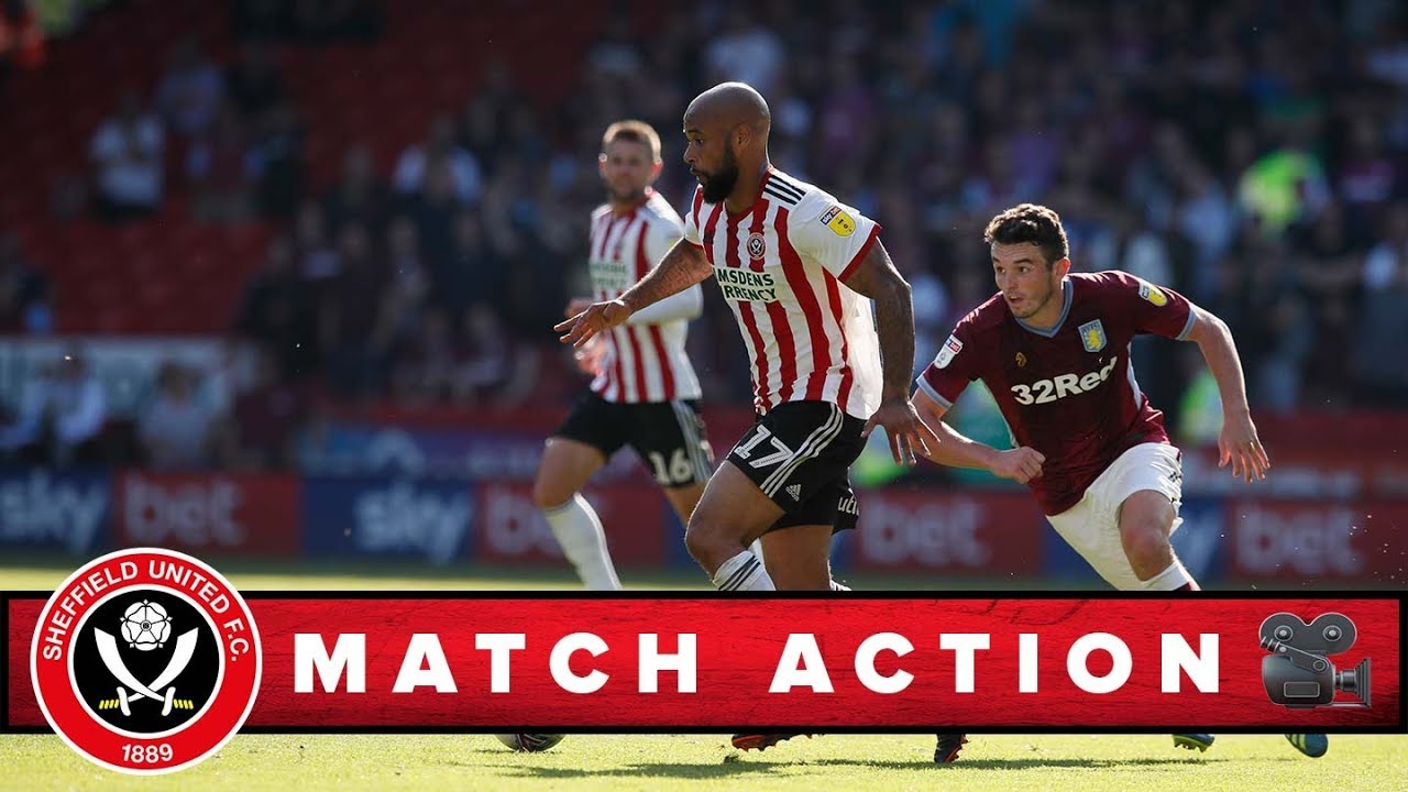 Blades 4-1 Villa - match action - YouTube