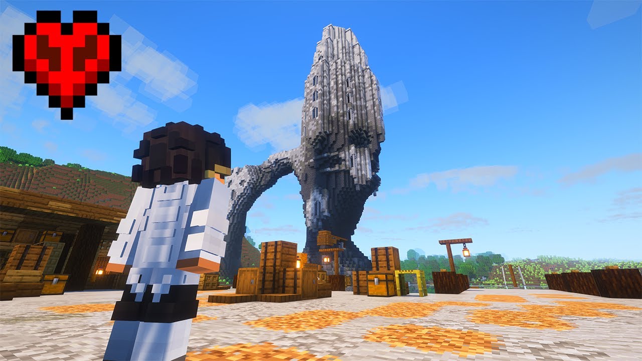 Building a Trading Hall In My Minecraft Hardcore Forever World [The ...