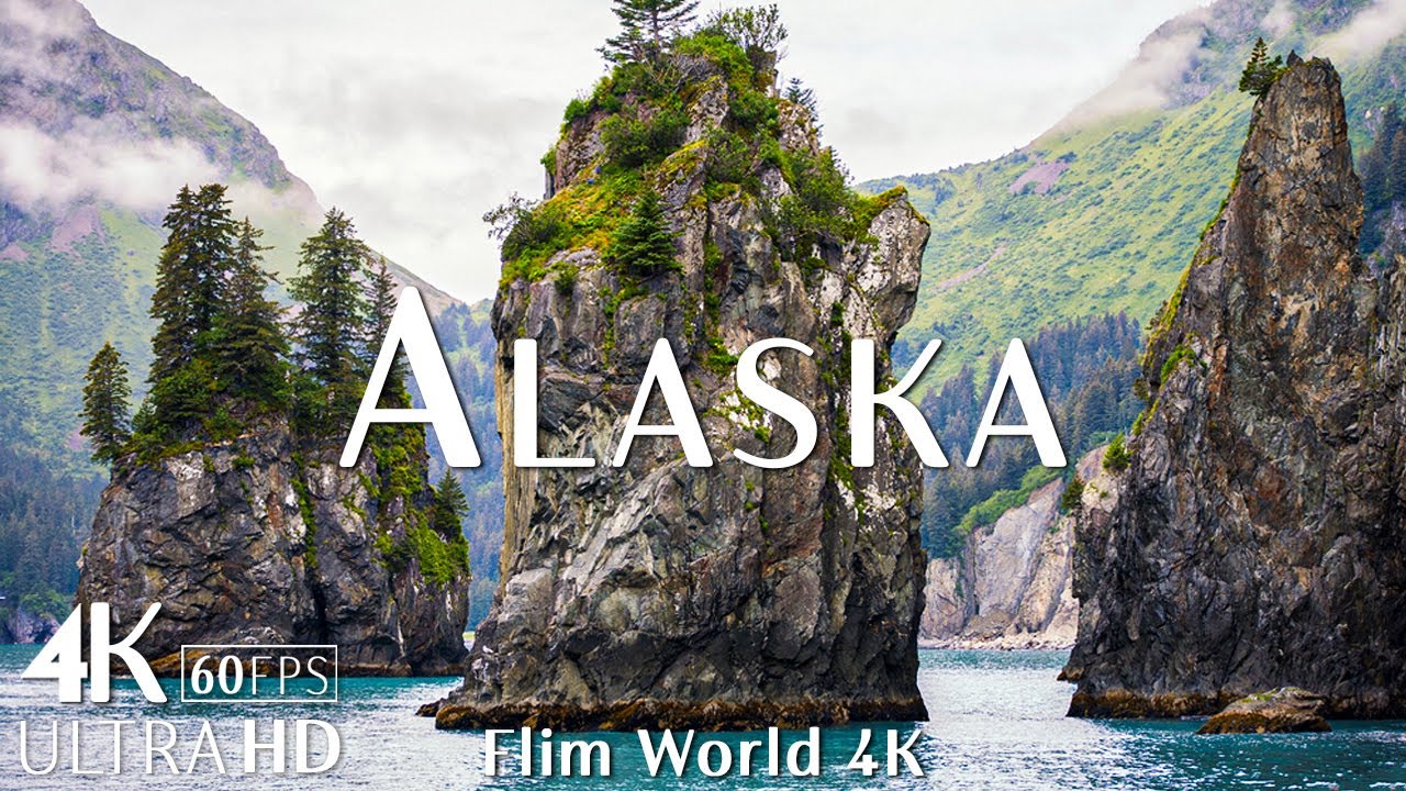 Alaska 4k Amazing Nature Film - Paceful Piano Music - Travel Nature ...