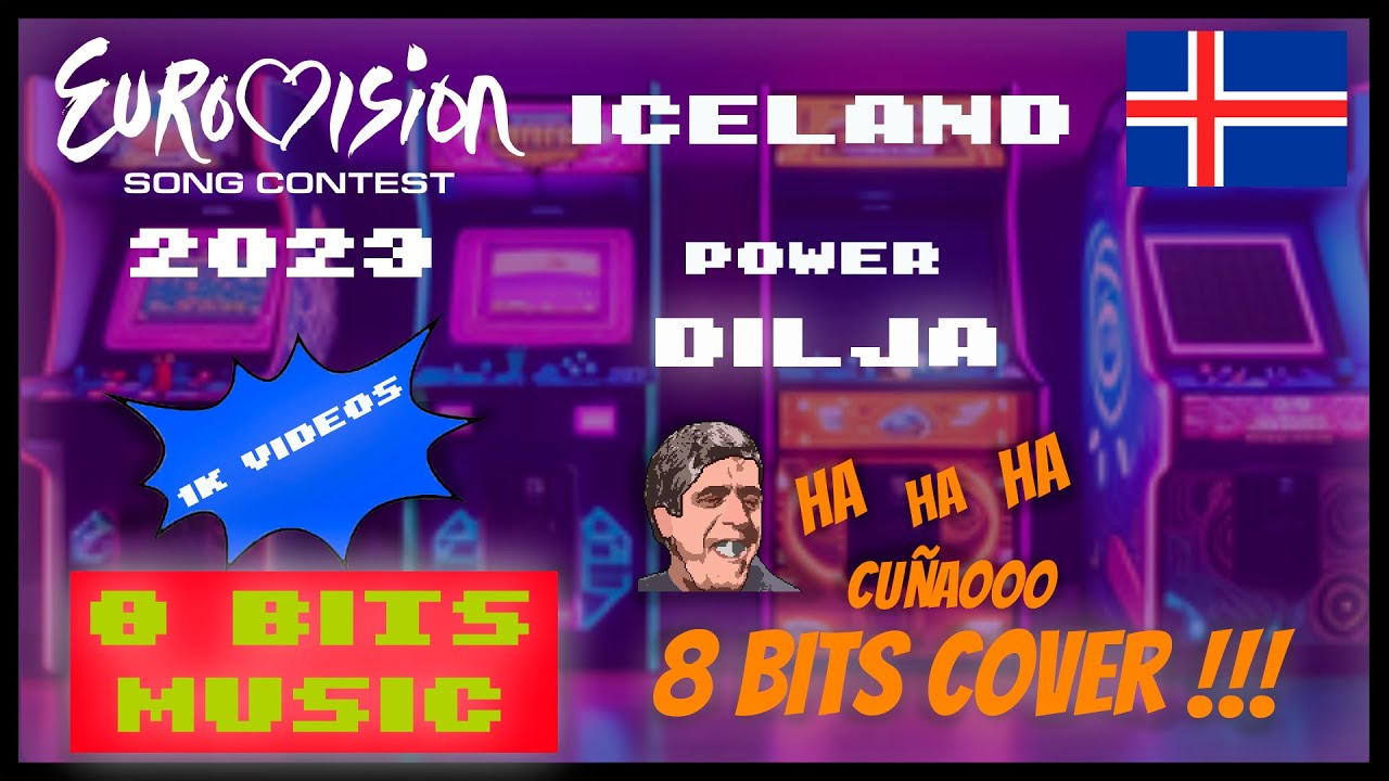 Diljá - Power Eurovision 2023 ICELAND Chiptune Cover, 8 Bits Cover # ...