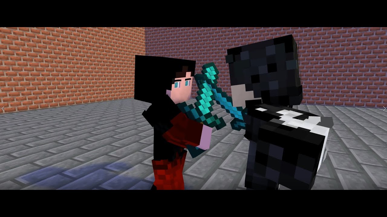 Sword fight | Minecraft animation - YouTube