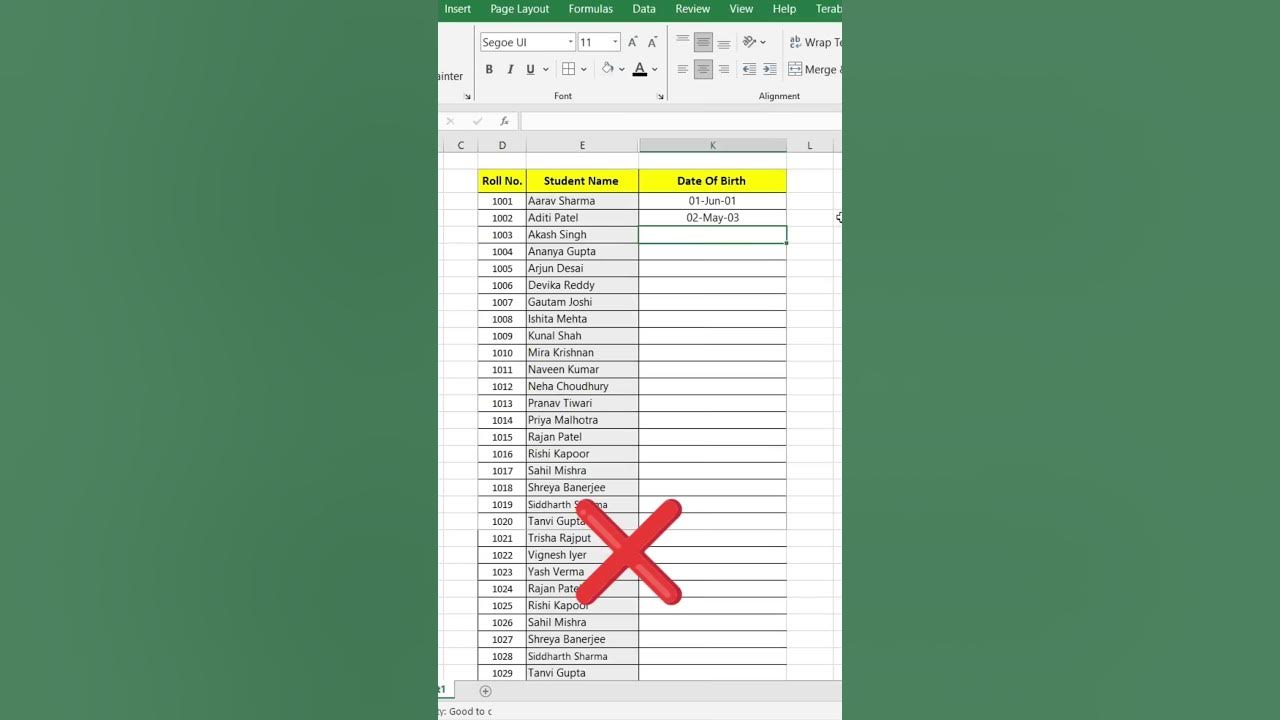 Ms Excel Date Trick Excelcharts Excelexperts Khansir Msexcelshorts Excelanalytics