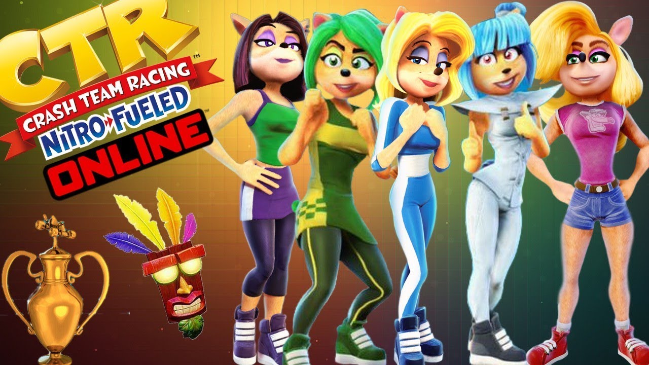 [Crash Team Racing Nitro-Fueled] Online Races #7 | NITRO SQUAD ! (Tawna ...