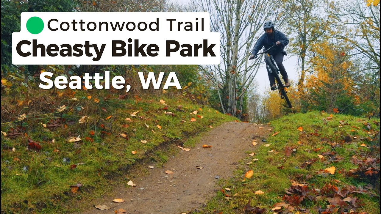 Cheasty MTB Trails (Seattle, WA) - Cottonwood POV - YouTube
