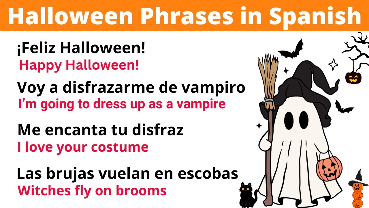 40 Halloween Phrases in Spanish to Impress Your Friends! - YouTube