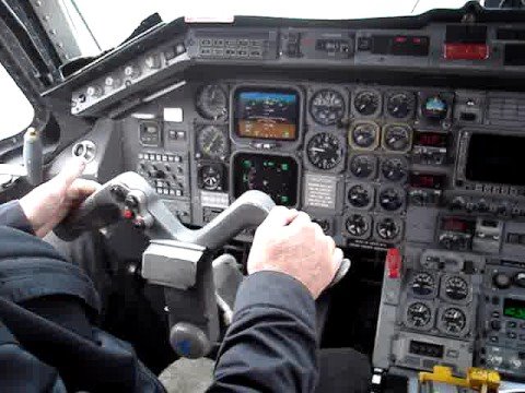 EMB 120 Brasilia Stall Warning system test - YouTube