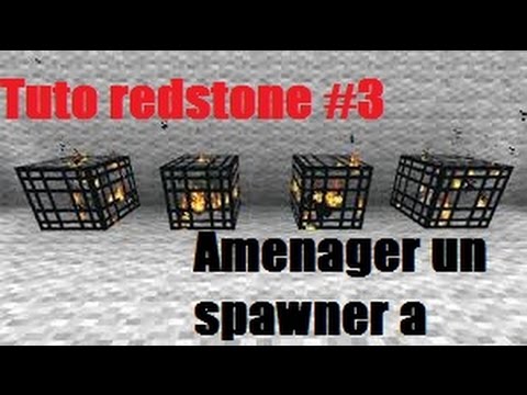 (PsVita|Minecraft)Tuto redstone #3 : Amenager un spawner a mob - YouTube