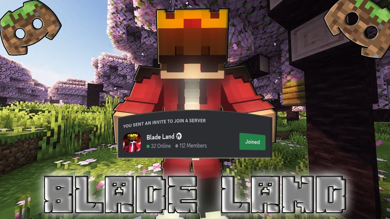Best Minecraft Discord Server | Blade Land | ft. @sleepydudeog - YouTube