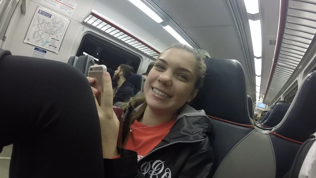 Her First Train Ride to Philly - YouTube