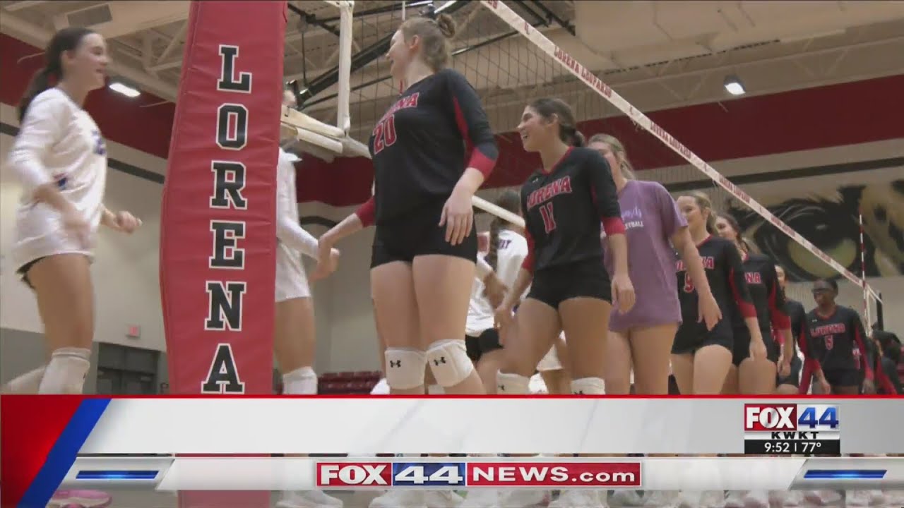 Midway volleyball notches win over No. 14 Lorena - YouTube