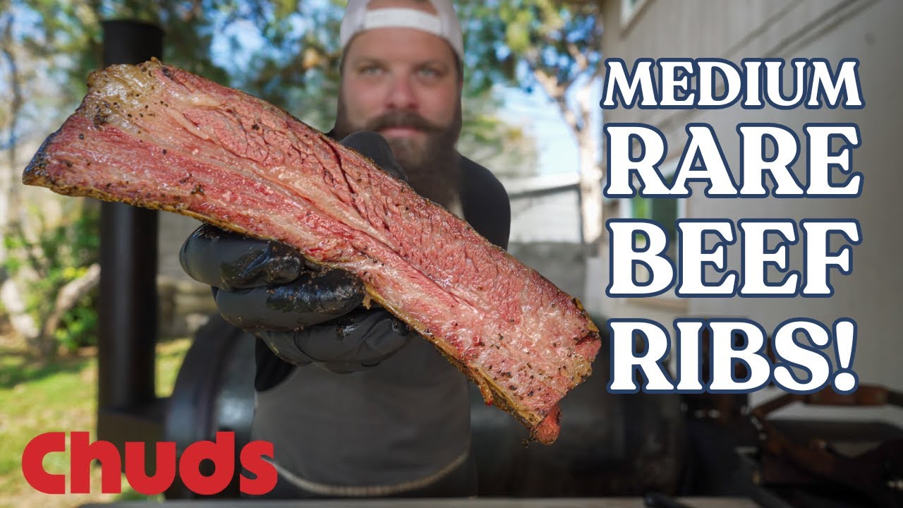 Tender Medium Rare Beef Ribs! | Chuds BBQ - YouTube
