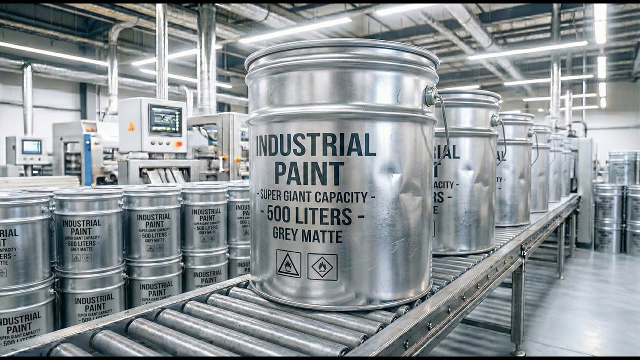 How Paint is Actually Made - Inside a Modern Paint Manufacturing ...
