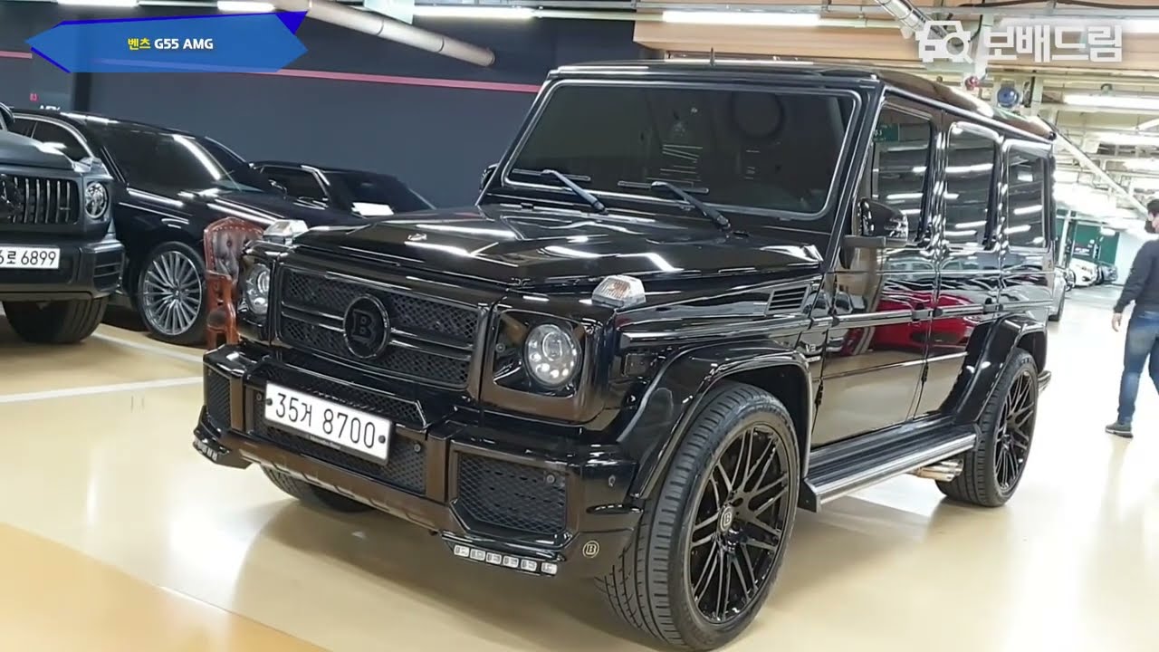 2010 벤츠 G55 AMG - YouTube