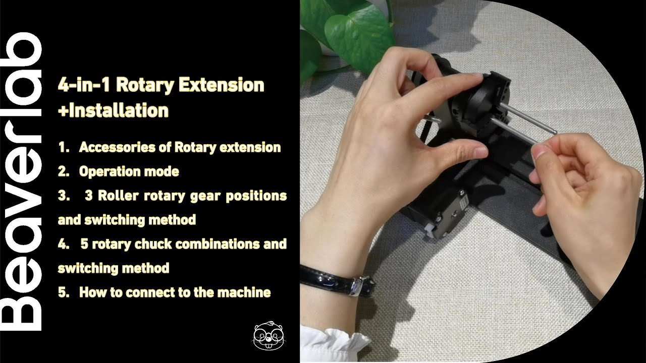 4-in-1 Rotary Extension+Installation - YouTube