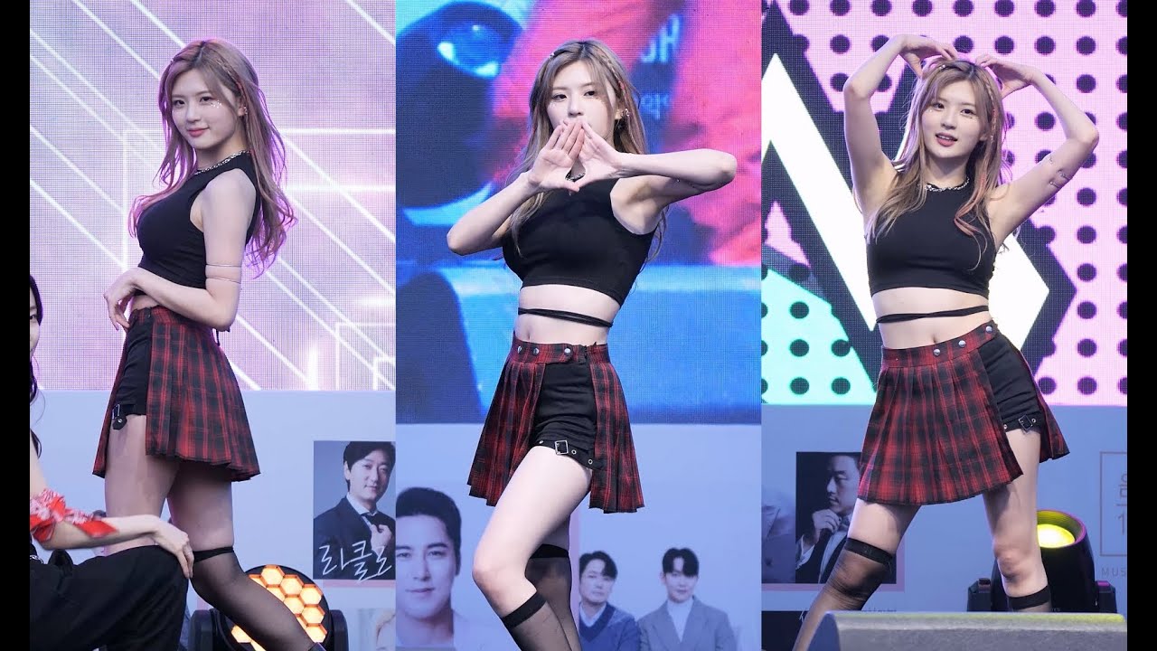 [4K] 가평에서도 글리제 (GLieze) '해나'만 11분 30초 찍은 직캠 by 수원촌놈 [230422 GSL Music ...