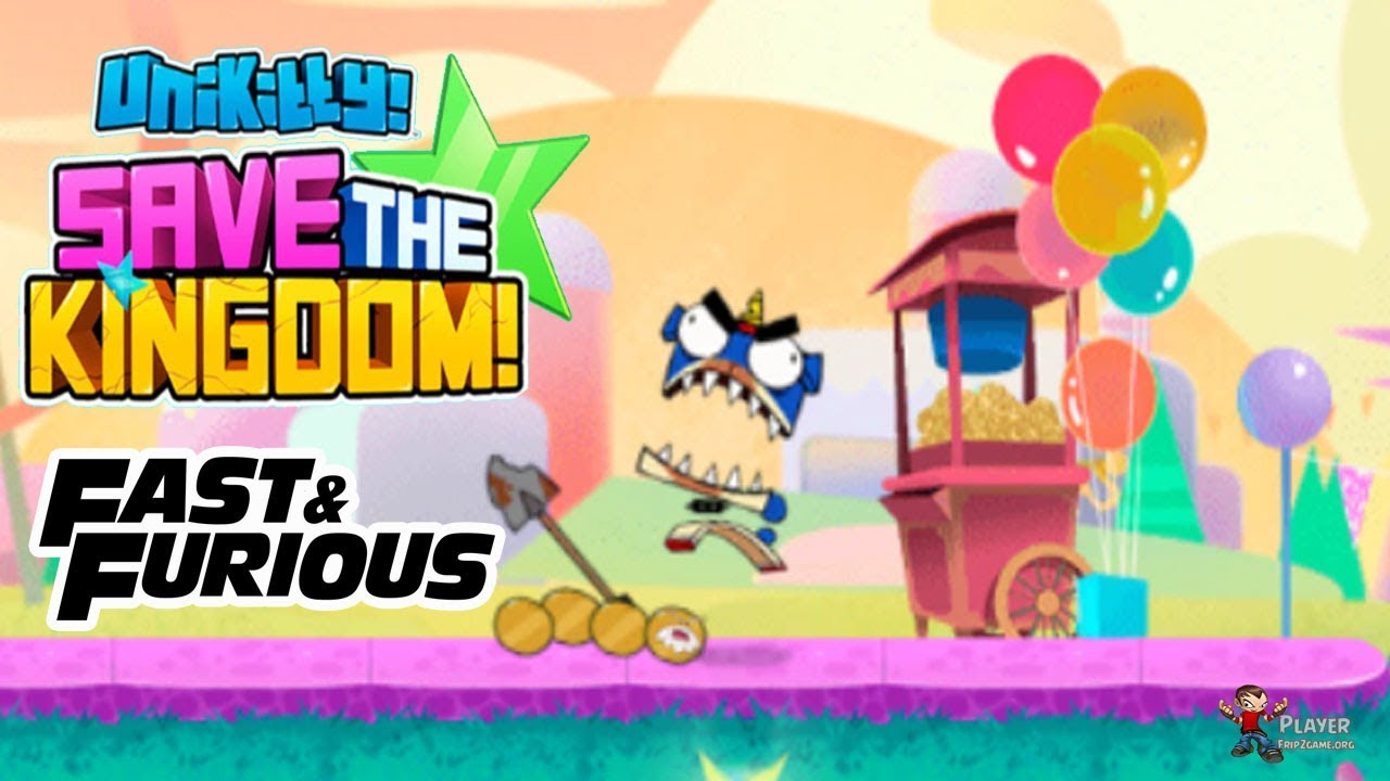 Unikitty Game: Save The Kingdom - Puppycorn Fast & Furious (Cartoon ...