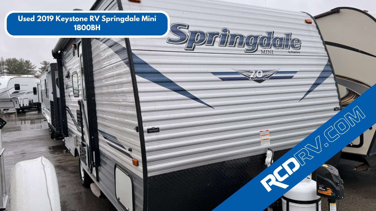 Used 2019 Keystone RV Springdale Mini 1800BH - Delaware - YouTube