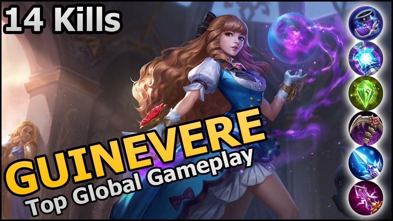 MLBB Top Global Legendary Guinevere Gameplay | 14 Kills - YouTube
