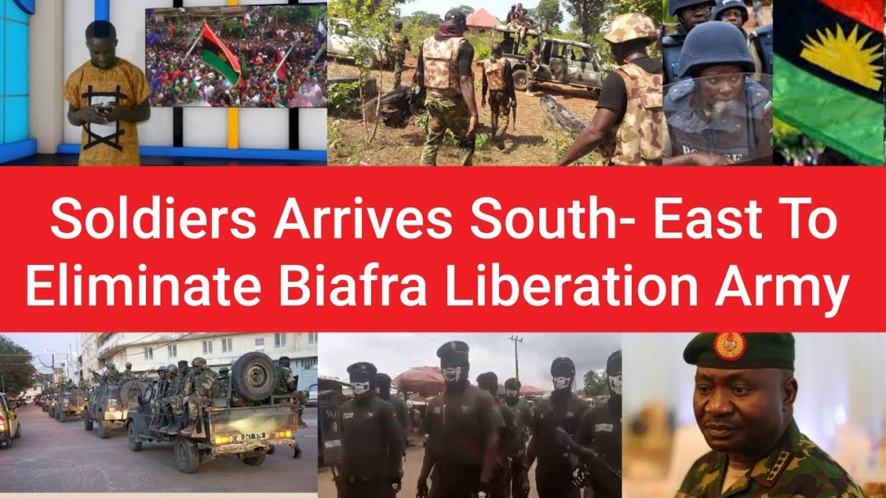 Soldiers Arrives South-East To Eliminate Members of Biafra Liberation ...
