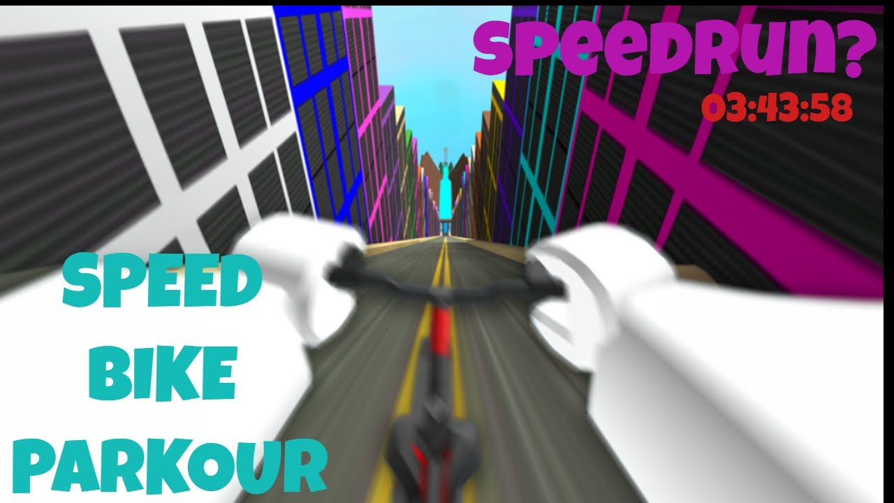 Speedrun *BIKE* Parkour | ROBLOX - YouTube