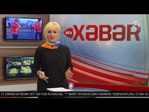 ATV Xəbər (16:00 04.03.2016)