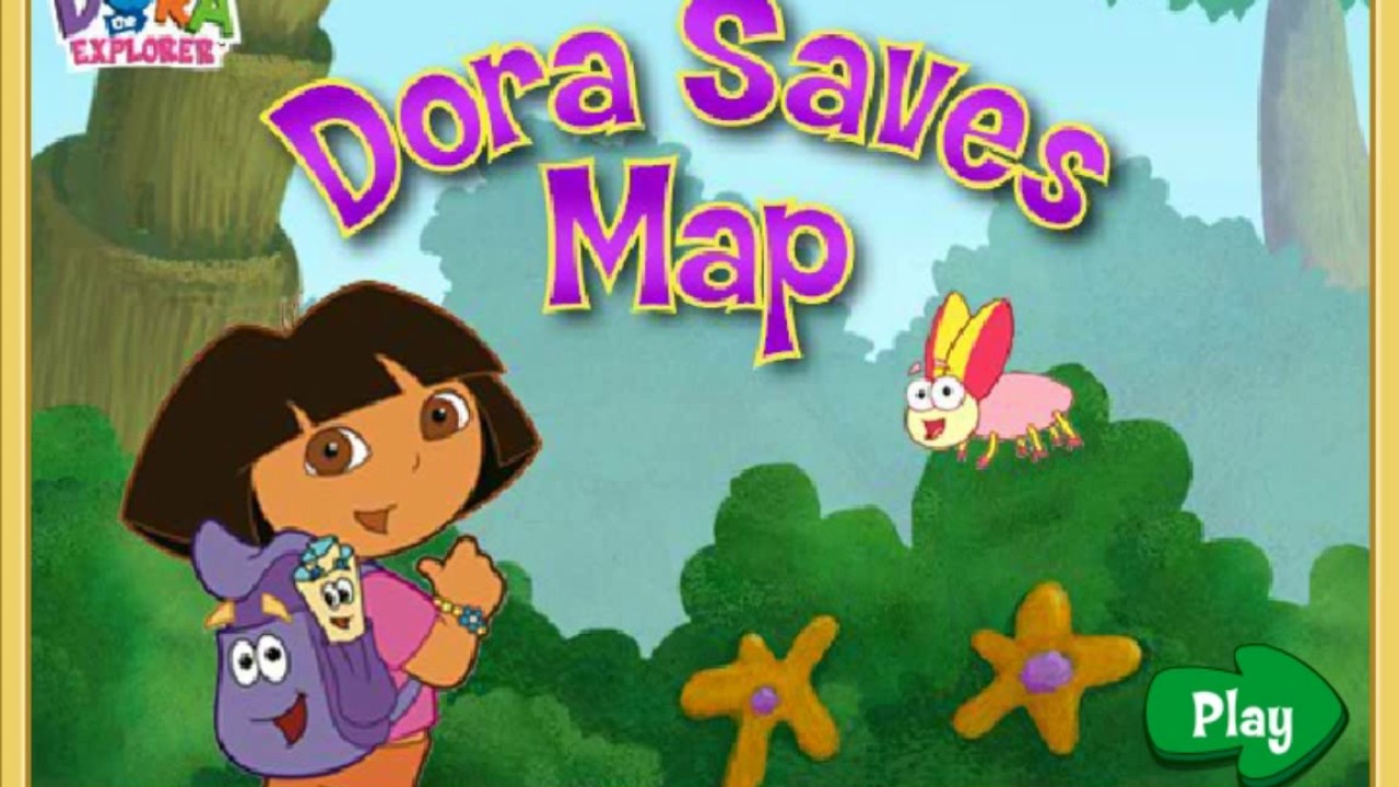 Dora Saves Map Walkthrough Gameplay - YouTube