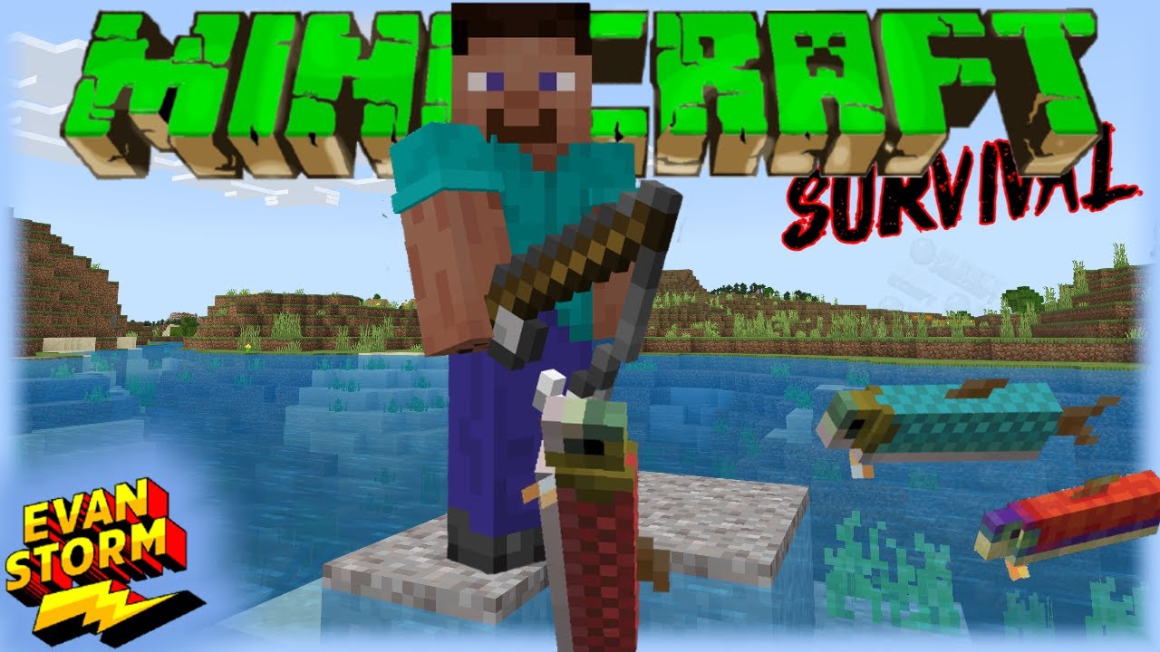After The Storm Evan Storm Surviving Minecraft Day 4 - YouTube
