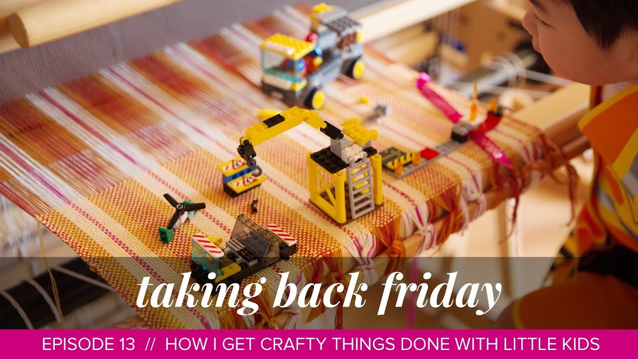 How I Get Crafty Things Done with Little Kids // Taking Back Friday ...